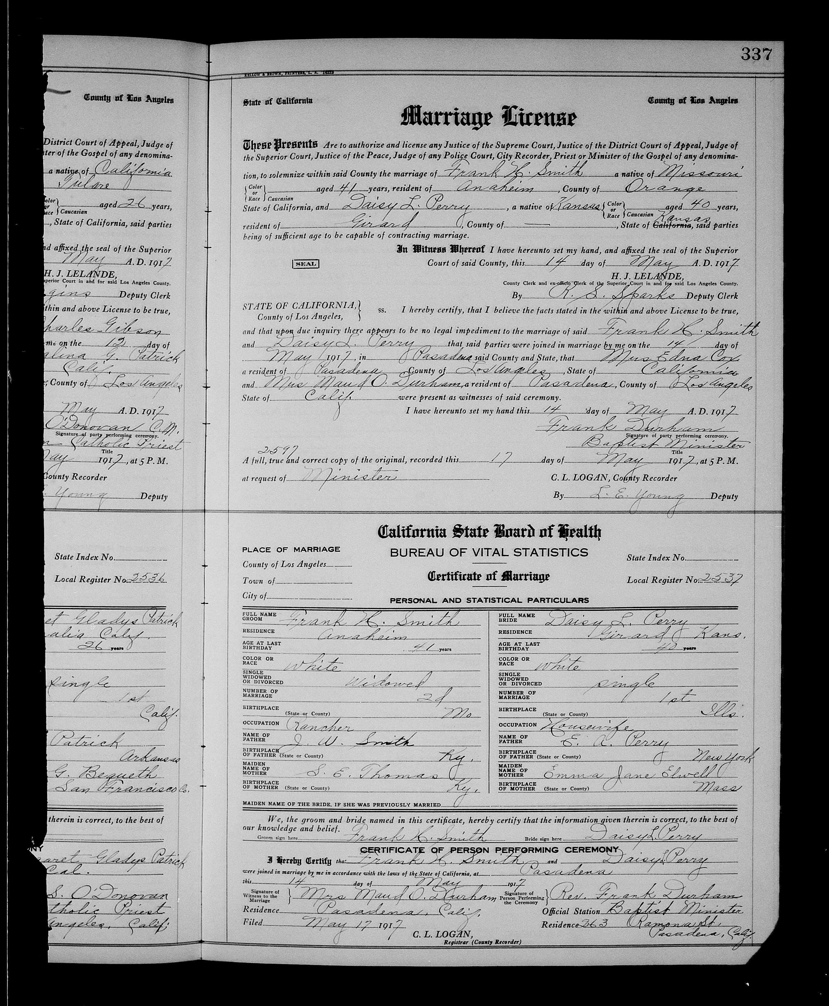 The challenge of incorrect information | Perry Family Tree